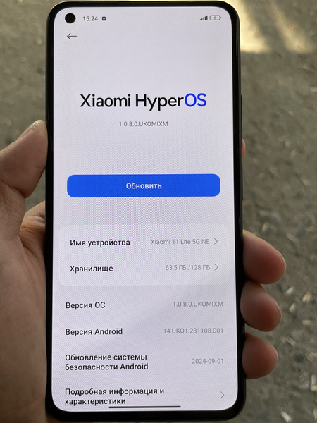 Mi 11 lite 5g NE 128gb