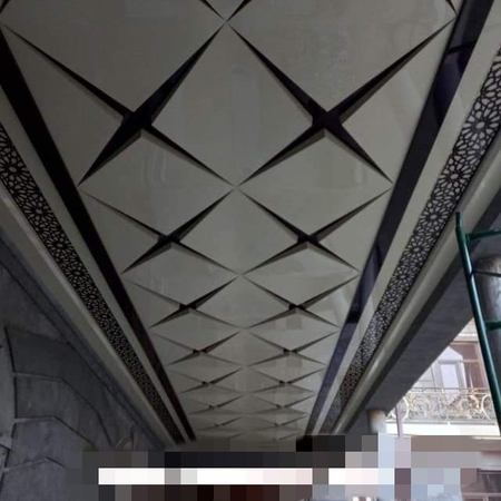 Монтаж алюкабонд и керамогранит