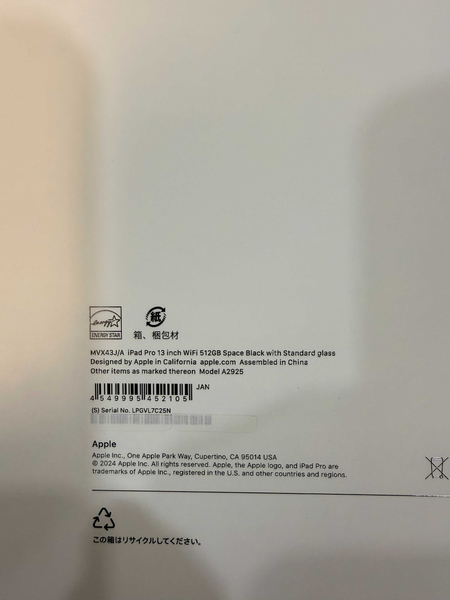 Ipad pro 13 M4 512 Gb