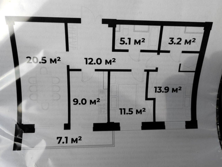 Новостройка 3/4/11 жк Park Residence