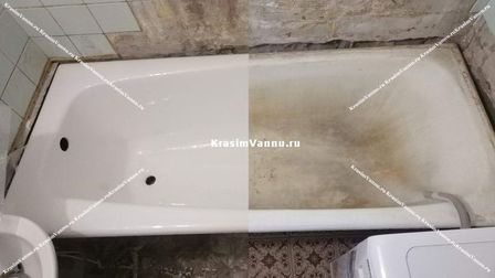 Реставрация ванн.  Всего за 1200