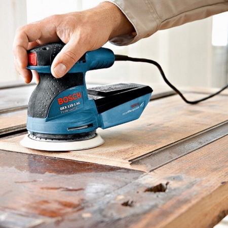 Шлифовальная машинка Bosch GEX 125-1 AE (шлифмашина, шлифмашинка)