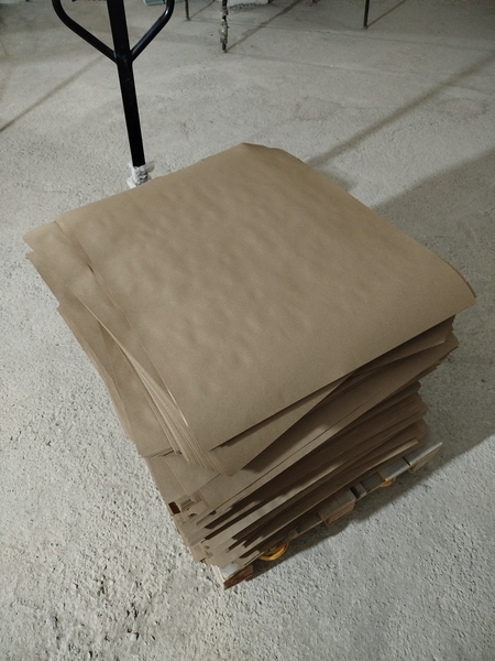 Somsa paket kraft qogoz gumma va somsa uchun paket