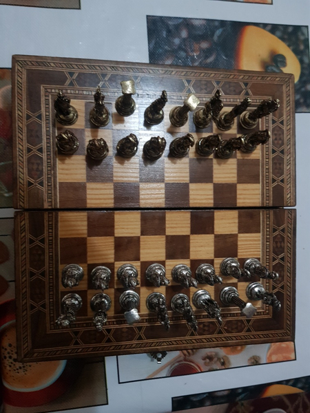 Шахматы и нарды 2 в 1