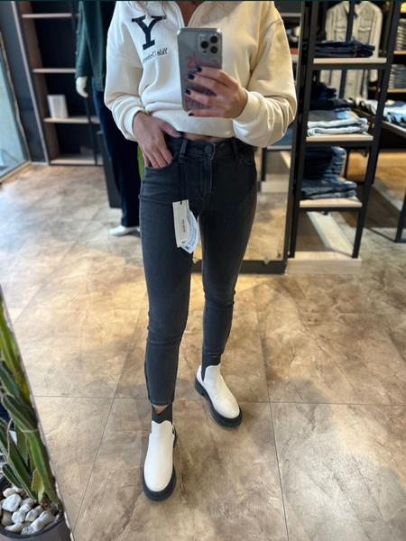 Джинсы MANGO 34 графит
