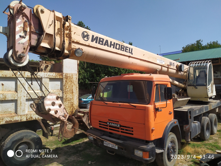 Автокран Камаз Ивановец 25т 31м