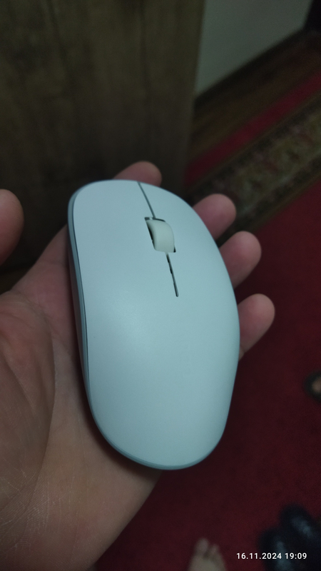 Клавиатура и мышь Rapoo 9300M White