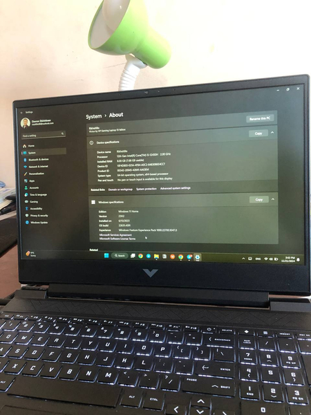 Victus HP laptop arzon srochniga