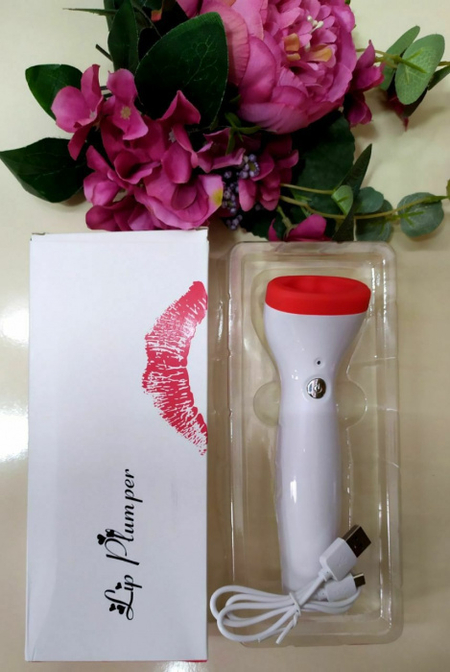 Lip Plumper-Силиконовое устройство для увеличения губ Зарядкой Скидка
