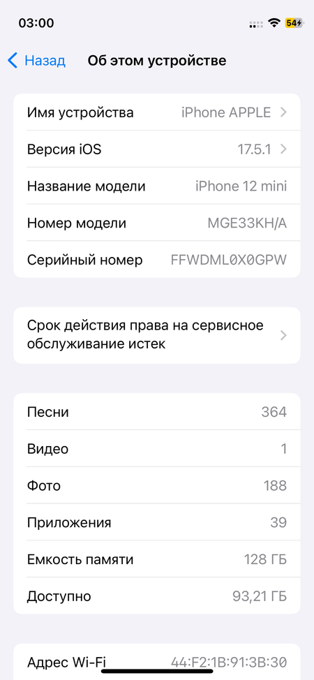 Продаю айфон 12 мини