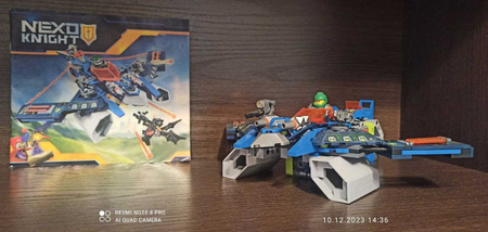 Лего  Nexo Knights Нексо Рыцари 10517 Аэро-арбалет Аарона 318 дет.