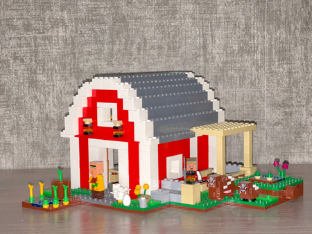 Lego Minecraft 21187 аналог Лего Майнкрафт