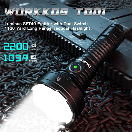 Продам дальнобойный фонарь Wurrkos (1000 метров)