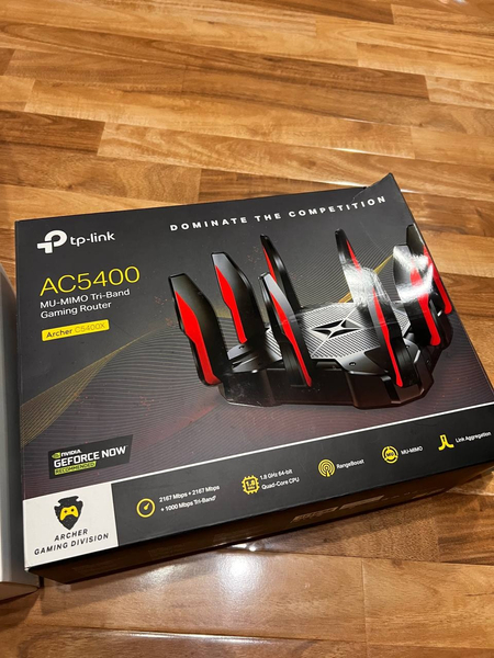 Роутер TP-Link Archer C5400X AC5400 Трёхдиапазонный игровой роутер.