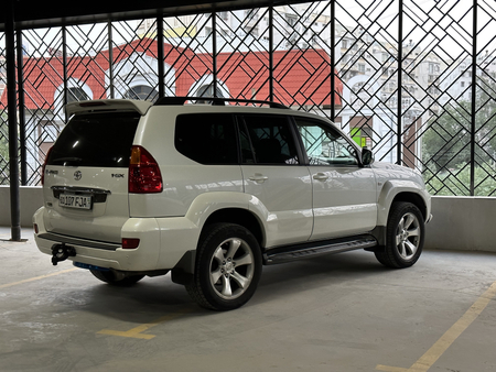 Колёсы (4шт шины и диски) на Prado 120 R20 обмен на R17