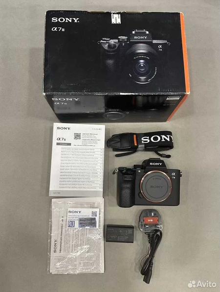 Sony A7m3 7 III 24-105 sony e-mount