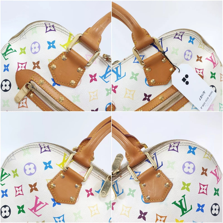 Сумка Louis Vuitton Alma PM, разноцветная парусина