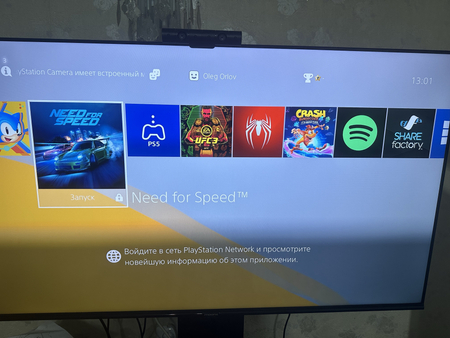 PlayStation 4 fat + 2 джойстика с VR 1 и 4 move контролер
