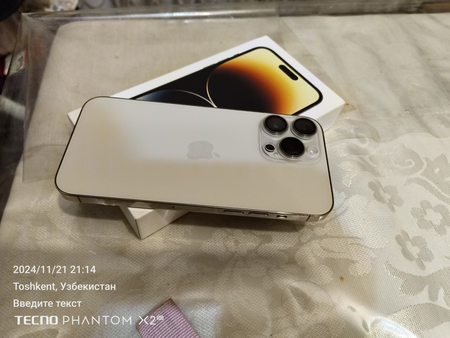 iPhone 14 pro max Gold 128