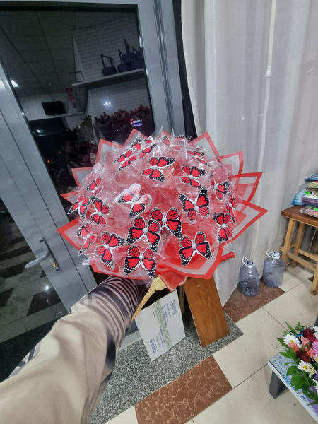 Kapalaklar buketi yasimiz