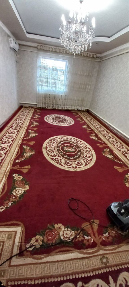 Ковер и занавеска