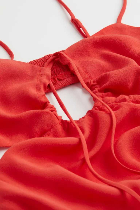 H&M стильное летнее платье XS
