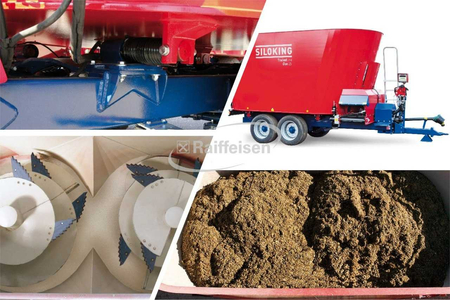 Немецкий смеситель-кормораздатчик SILOKING (Made in Germany)