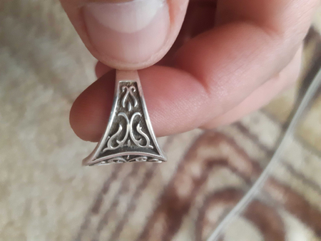 Мужское серебряное кольцо