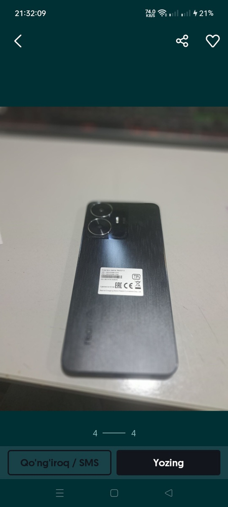 Realmi c55 surushni