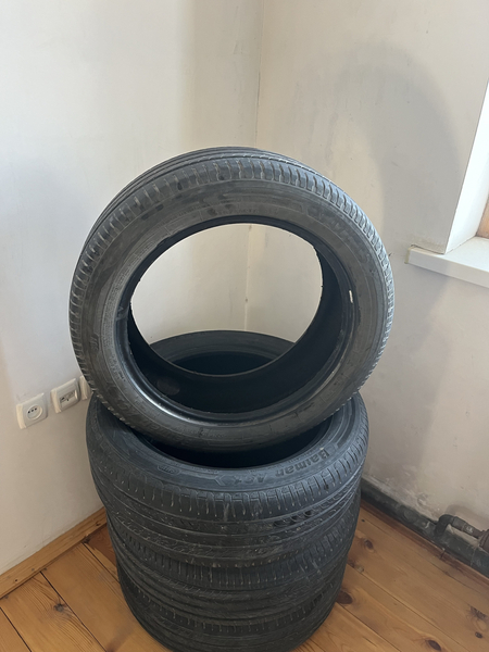 Автошины R18 215/55. Пробег 12 тыс. В хорошем состоянии. 30$. За 1- шт
