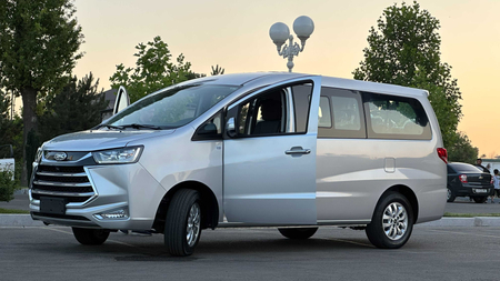 JAC M4 микроавтобус пропан метан установка 2023 год Фулл пакет