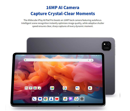 AllDoCube iPlay 60 Pad Pro 12/256 GB Планшет Новинка 4G
