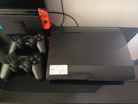 playstation 3 super slim с гарантией+игры
