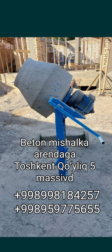 Arendaga beton mishalka kuniga 50 ming