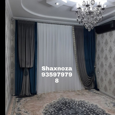 Парда тикамиз ювамиз стирка штор жалюзи карниз установка дизайн бепул