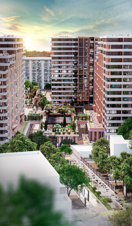 Продается Bobur residence, 2 комнатная, 13/16, 46.8 кв м. Предчистовая