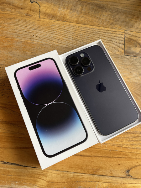 Iphone 14 pro purple 128 SIM SROCHNO
