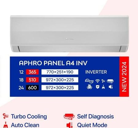 Кондиционер GREE APHRO 12 Inverter Гарантия Доставка Установка Рассроч