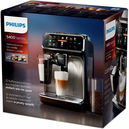 Кофемашина Philips 5400 Series LatteGo EP5447/90
