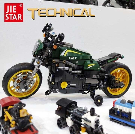 Lego konstruktor. Motosikl. Ajoyib sovg'a