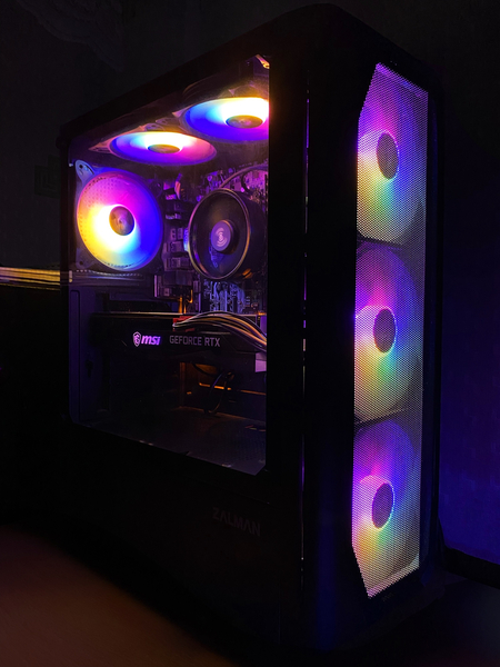 Компьютер RTX3050 Gaming X, Ryzen 3 3200G, AOC, HyperX, Msi