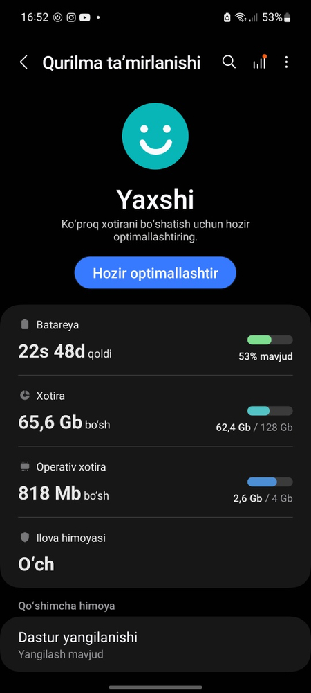 Samsung A52 Ideal