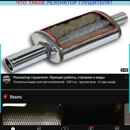 Глушител выхлопа