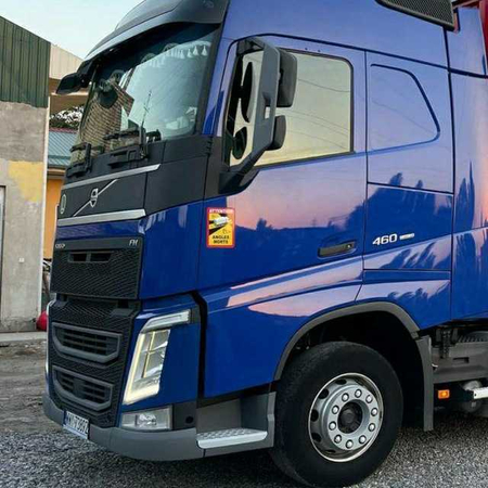 Тягач Volvo FH13 460,Полуприцеп Кроне(2016) Мега