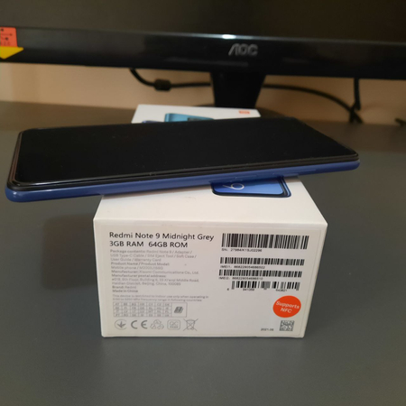 Redmi note 9 4/64 ligi idyal yangide aybi yoq