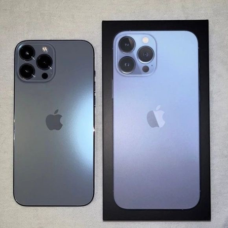 iPhone 13 pro max ocean blue edition