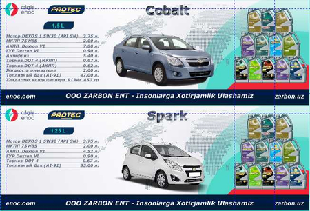 Avtomat karobka uchun sintetik moy ENOC ACTIVE
SYN-OEM DEXRON VI