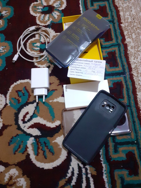Poco x3pro karobka dokument full 8/256