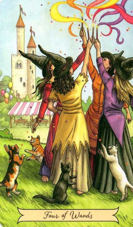 Гадальные карты Повседневное Таро Ведьмы - Everyday Witch Tarot