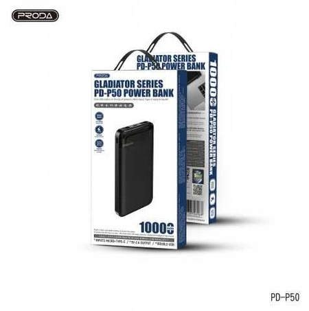 Powerbank от бренда PRODA PD-P50